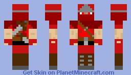 Red Ninja Minecraft Skin