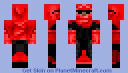 Red Ninja Wizard Minecraft Skin