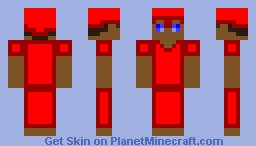 Red Termite Minecraft Skin