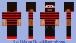 GUY WITH A RED POLO Minecraft Skin