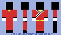 red ranger Minecraft Skin