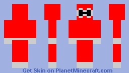 red power ranger Minecraft Skin