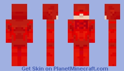 Red Rush Minecraft Skin