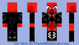 red skin Minecraft Skin