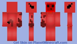 red slime Minecraft Skin