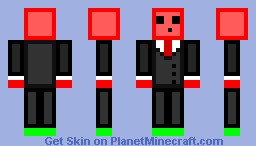 red slime Minecraft Skin