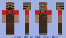 Redstone Engineer-3D Minecraft Skin