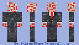 Redstone Ore Man Minecraft Skin
