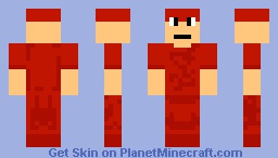 redstone armor guy Minecraft Skin