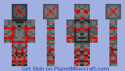Redstone Bot! Minecraft Skin