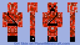 Red Human Hunter(human hunter series) Minecraft Skin