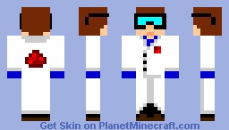 redstone lab scientist Minecraft Skin