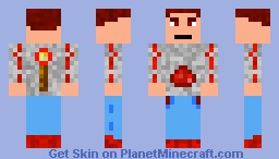 Redstone pro Minecraft Skin