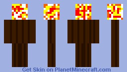 Redstone Torch Minecraft Skin