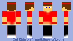 Red Team Dodge Ball Minecraft Skin