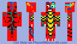 RedTroll Face Minecraft Skin