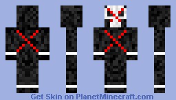 Red X Minecraft Skin