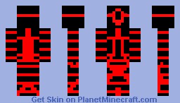 Red X Minecraft Skin