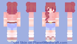 ~Rosy Red~ Minecraft Skin