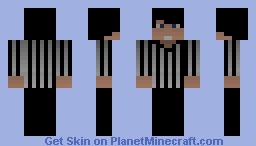 WWE Referee Minecraft Skin