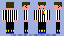 Referee! Minecraft Skin
