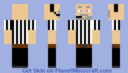 WWE referee Minecraft Skin