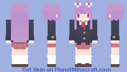 [Touhou] Reisen U. Inaba (鈴仙・優曇華院・イナバ) | ᗜᴗᗜ Minecraft Skin