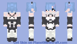 Rem / Re:Zero Minecraft Skin