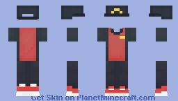 fast food worker uniform (alex version) Minecraft Skin