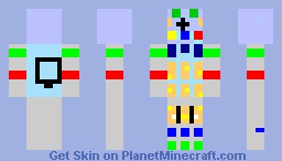 Remote control Minecraft Skin