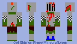 zombie knight v2 Minecraft Skin