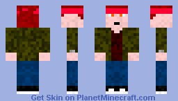 Renji Abarai Minecraft Skin