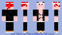 Renji Bleach Minecraft Skin