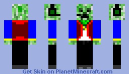 Rescue Creeper - Contest Minecraft Skin