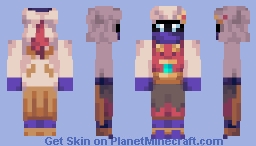 Sea of Stars - Resh'an Minecraft Skin