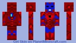 retarded spiderman Minecraft Skin