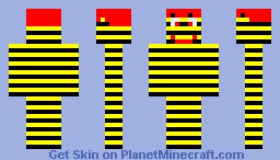 RETARD in STRIPES Minecraft Skin
