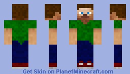 Revamp steve Minecraft Skin