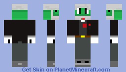 Old Frog in Suit Minecraft Skin