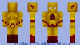 Reverse Flash Minecraft Skin
