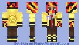 Yellow Yaks Ponk Minecraft Skin