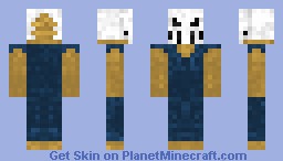 Rick Taylor (Splatterhouse 3) Minecraft Skin