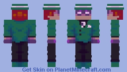 the riddler (BTAS) Minecraft Skin