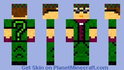 Riddler (Arkham City) Minecraft Skin