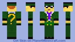 the Riddler (arkham city) Minecraft Skin
