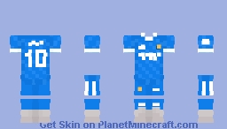 Real Madrid CF Home Kit 2025/26 (By ChuyXD) Minecraft Skin