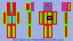 Robot Soldier Minecraft Skin