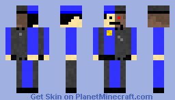 Robber/Cop Minecraft Skin