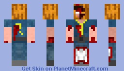 Bloody pumpkin guy. Minecraft Skin