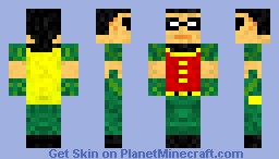 Robin Kids Minecraft Skin
